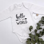 Hello World Baby-Body - Kreativzeile